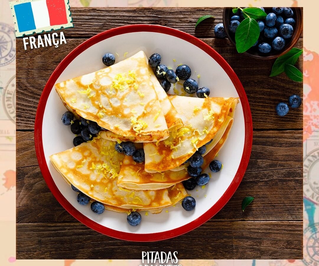 CREPE E CROISSANT Receita e Dicas - Pitadas & Palpites